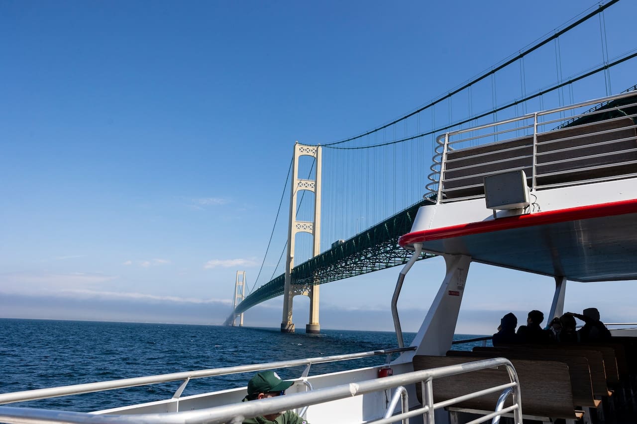 This secret Michigan ferry route gives you an incredible view of the ...