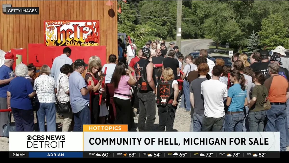 You Can Now Own the Entire Town of Hell, Michigan for $625,000 and Yes ...